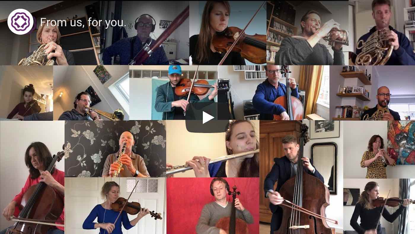 20 Dutch Musicians Weave Together Beethoven’s Best Melody From Their ...